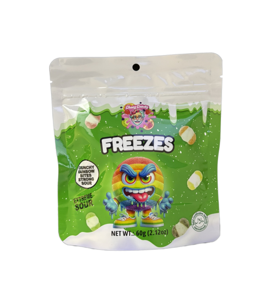 Chaos Candy | Freezes Dried Candy Crunchy Rainbow Bites Strong Sour