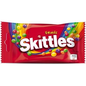 Skittles | Fruits 38g - Kaudragees mit Fruchtgeschmack - Import Snack
